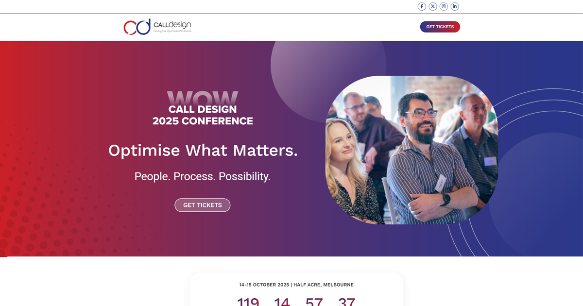 WOW Conference 2026 by Call Design